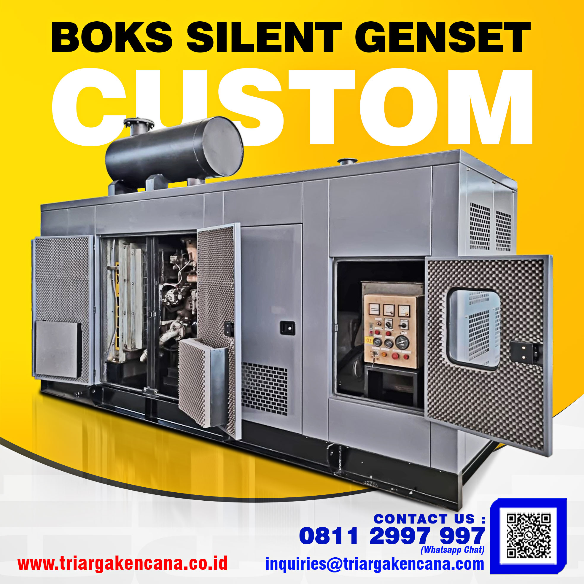 Genset Custom / Sesuai Permintaan Konsumen - TRI ARGA KENCANA
