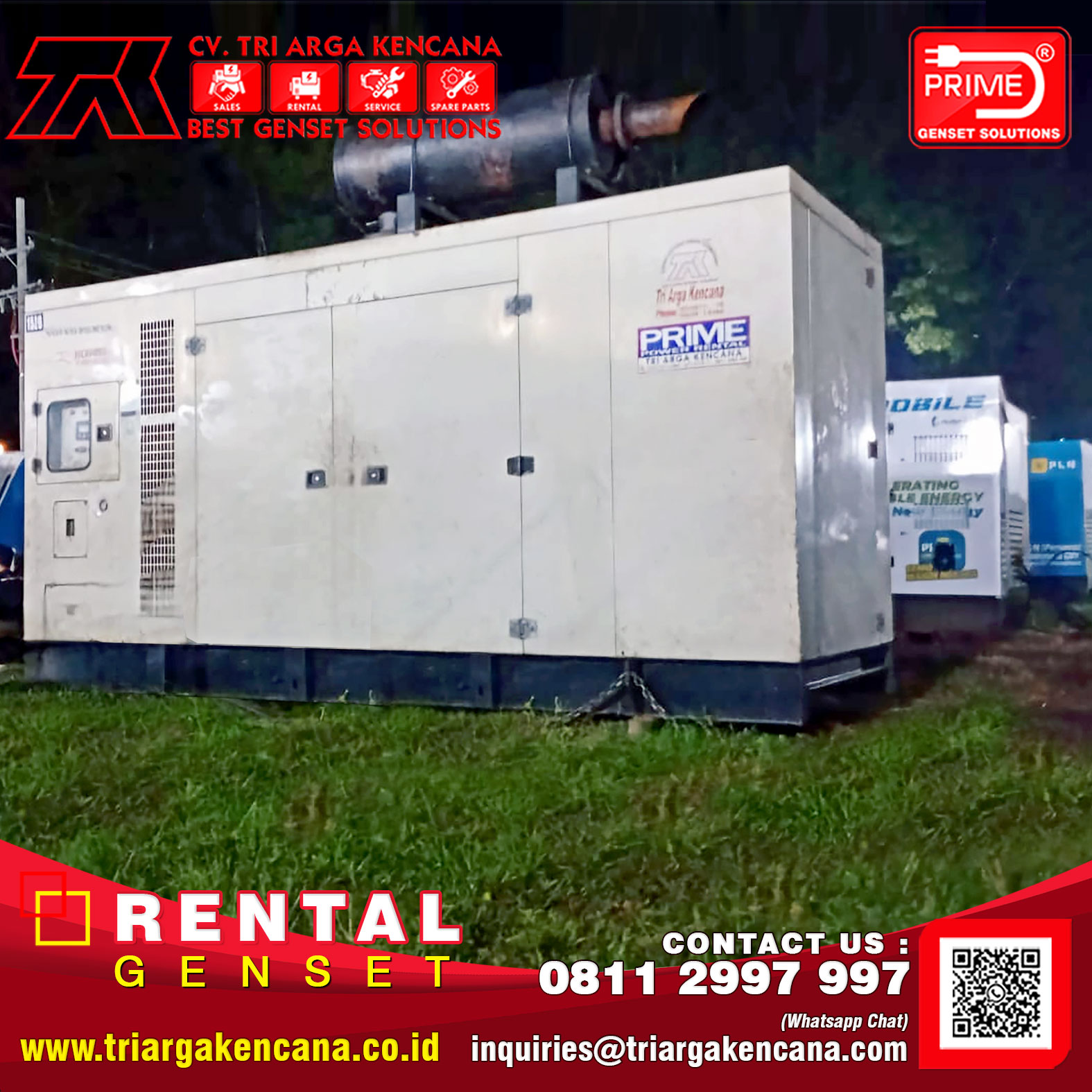 On Site Rental / Sewa Genset - TRI ARGA KENCANA - On Site Rental / Sewa ...