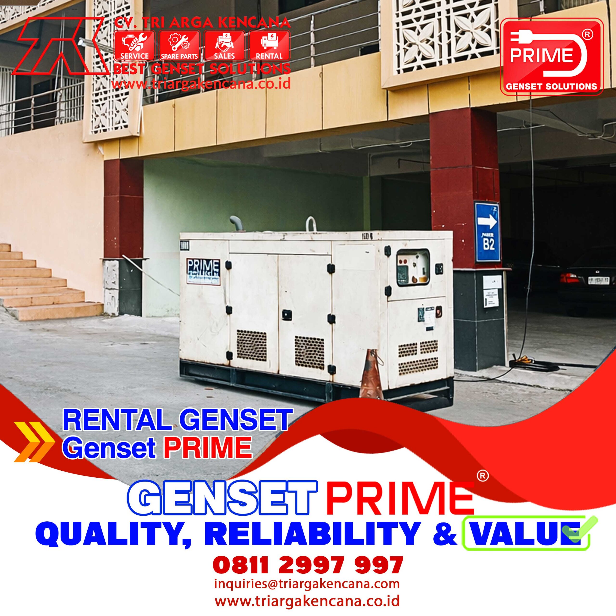 On Site Rental Genset PRIME – Solusi Listrik Andal untuk UMKM & Dapur ...
